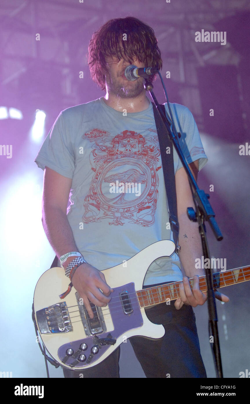 Apr. 29, 2007 - Indio, California, USA - Bass Guitarist JAMES RIGHTON ...