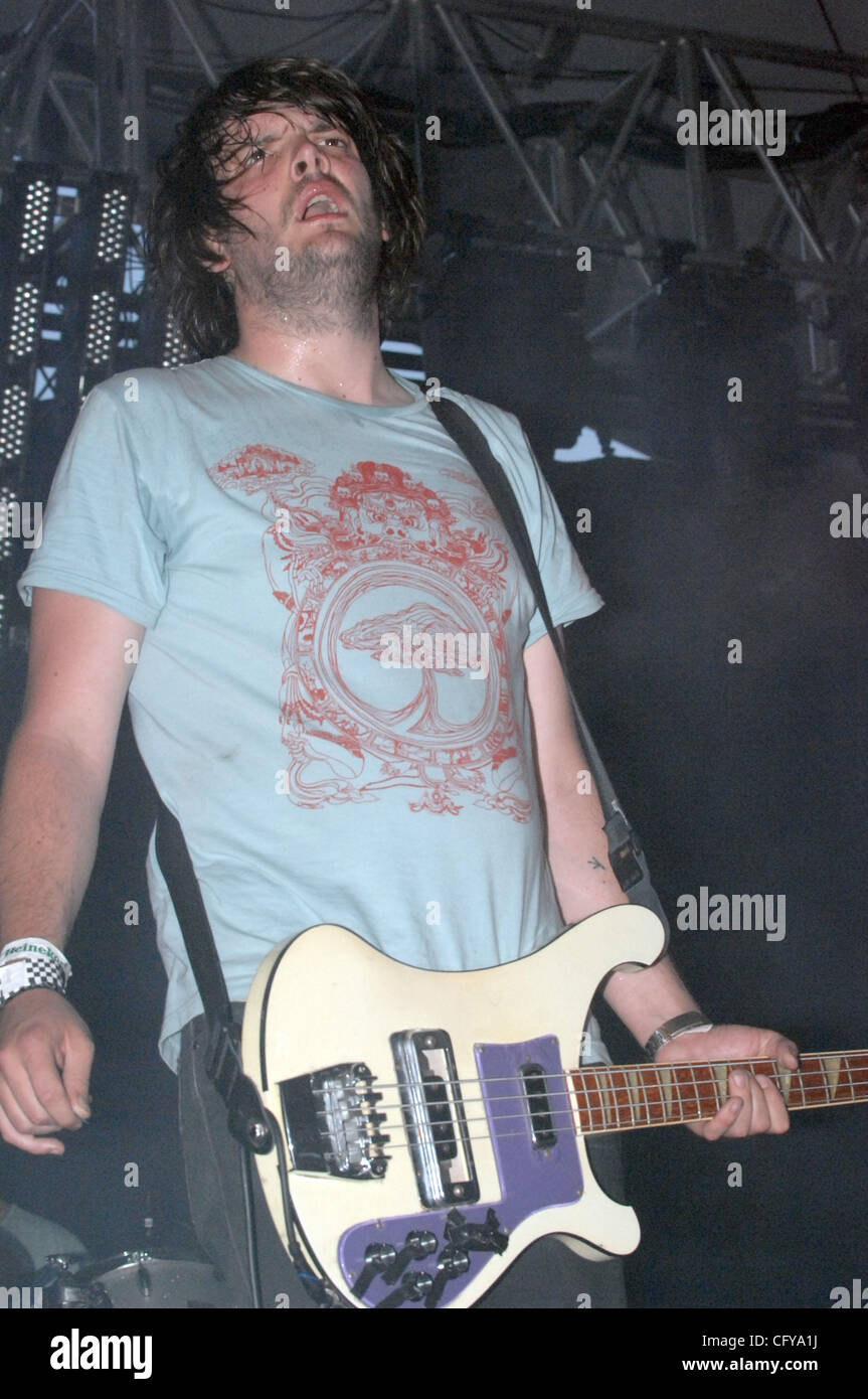 Apr. 29, 2007 - Indio, California, USA - Bass Guitarist JAMES RIGHTON ...