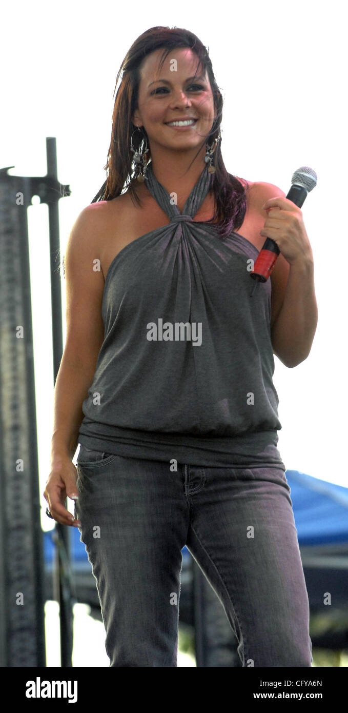 May 5, 2007 Indio, CA; USA, Singer SARA EVANS performs live as part of ...