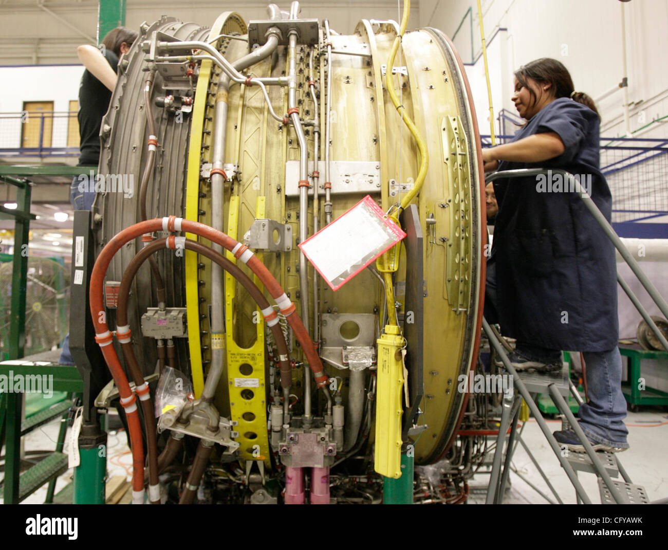 BUSINESS ----- Adela Carrillo, right, an Alamo Area Aerospace Academy ...