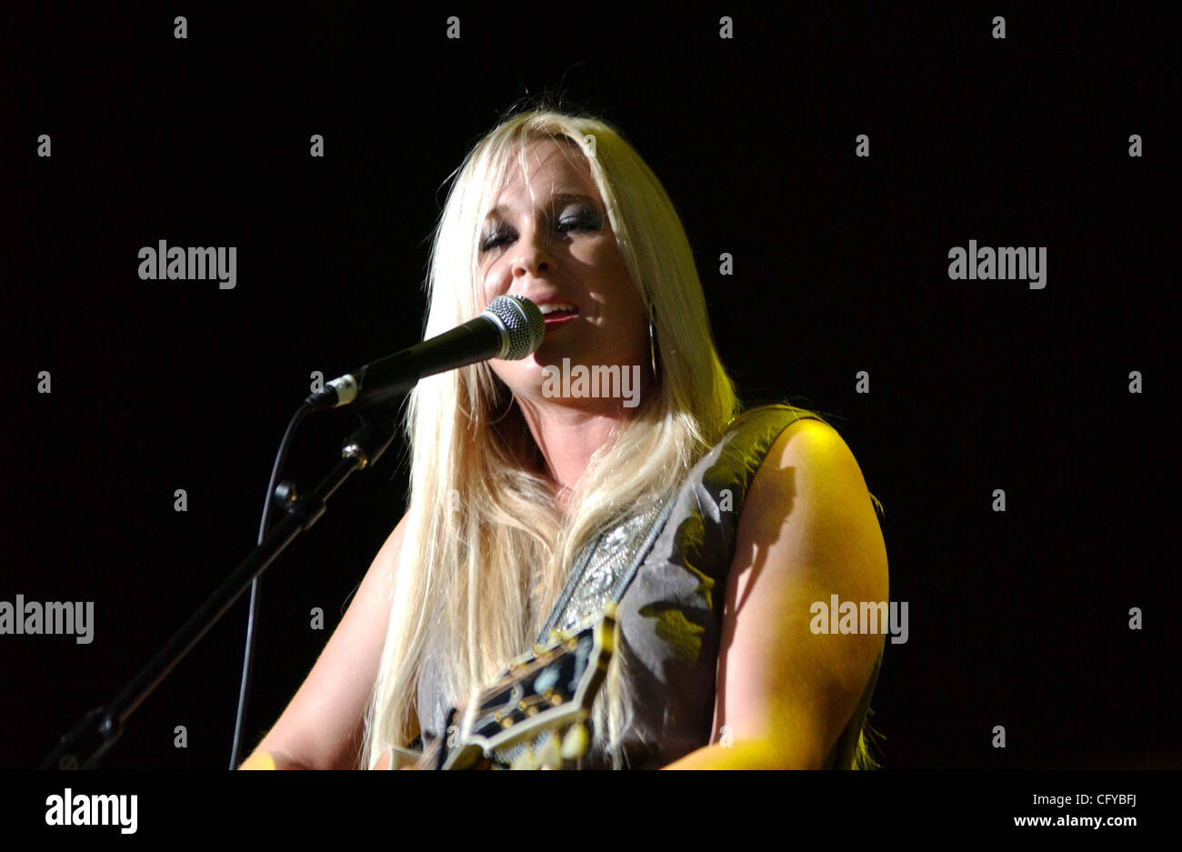 Country singer Catherine Britt performs at Walnut Creek Amphitheater in ...