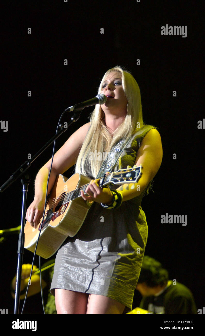 Country singer Catherine Britt performs at Walnut Creek Amphitheater in ...