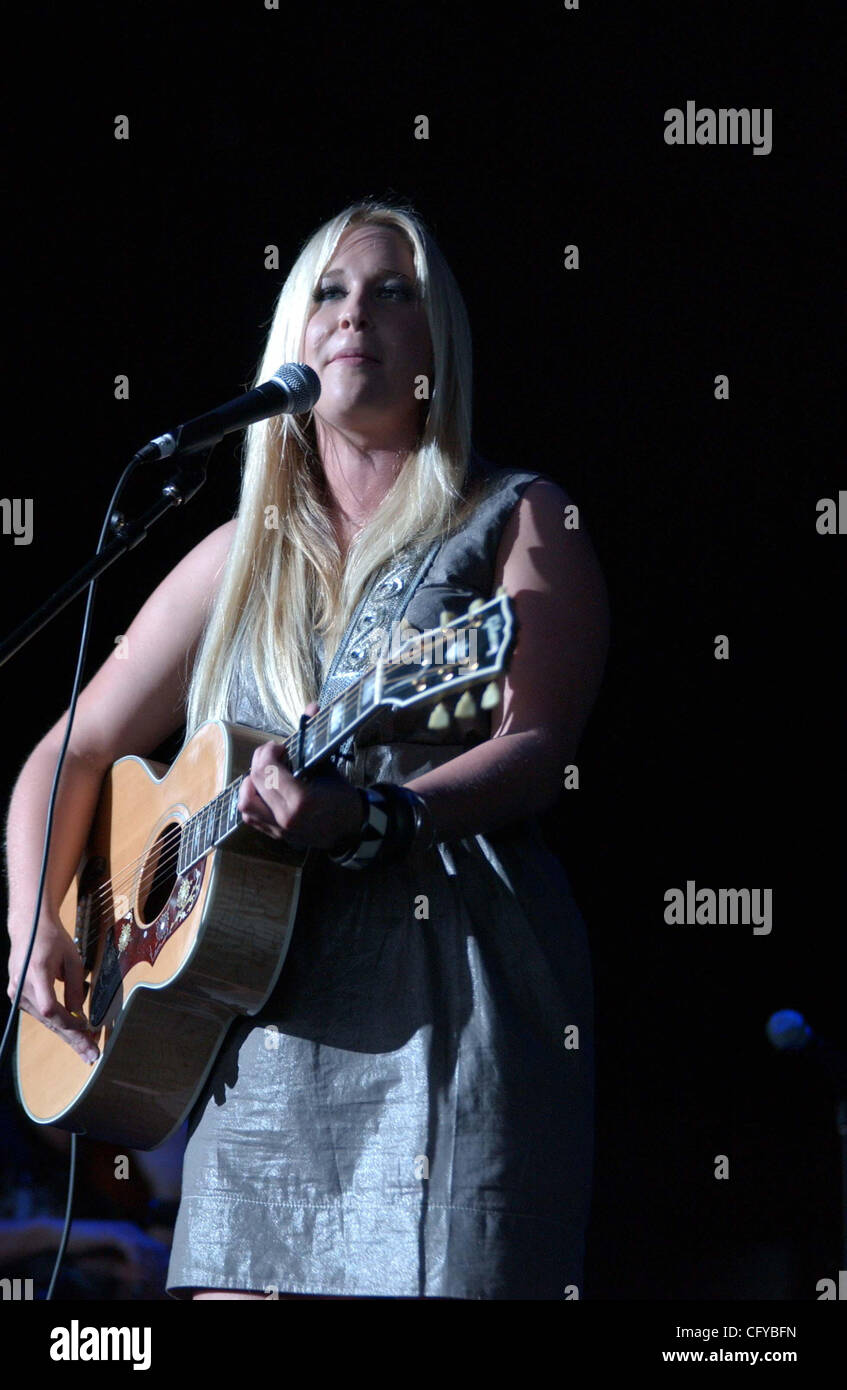 Country singer Catherine Britt performs at Walnut Creek Amphitheater in ...