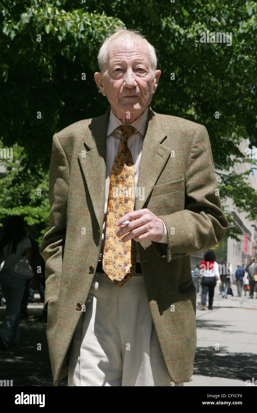 Peter Braunstein's father, Alberto Bruanstein smokes a cigarrette on ...