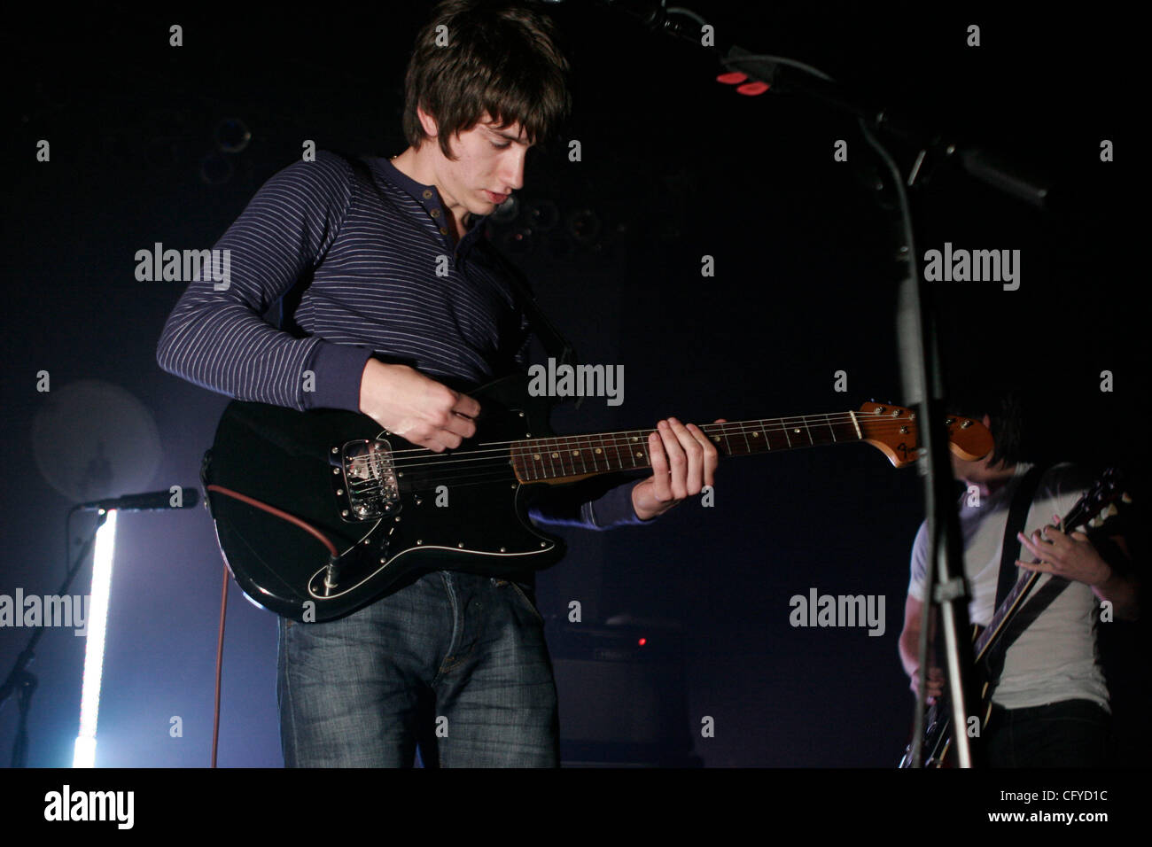 Arctic Monkeys performing at Hammerstein Ballroom on May 15, 2007. Alex ...