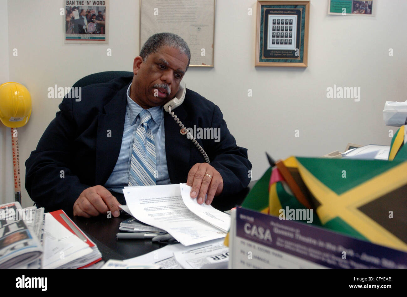 Leroy Comrie, New York City Council Member representing the 27th ...