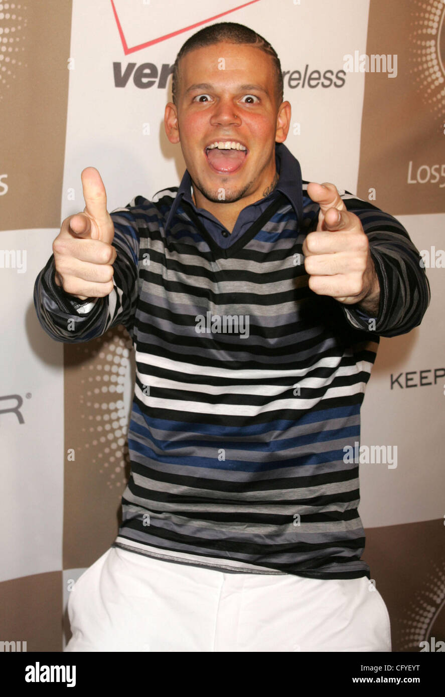 May 16, 2007 - New York, NY, USA - Singer RENE from the group CALLE 13 ...