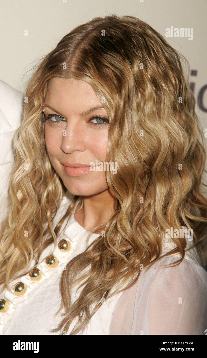 May 17, 2007 - New York, NY, USA - Singer FERGIE from the 'Black Eyed ...