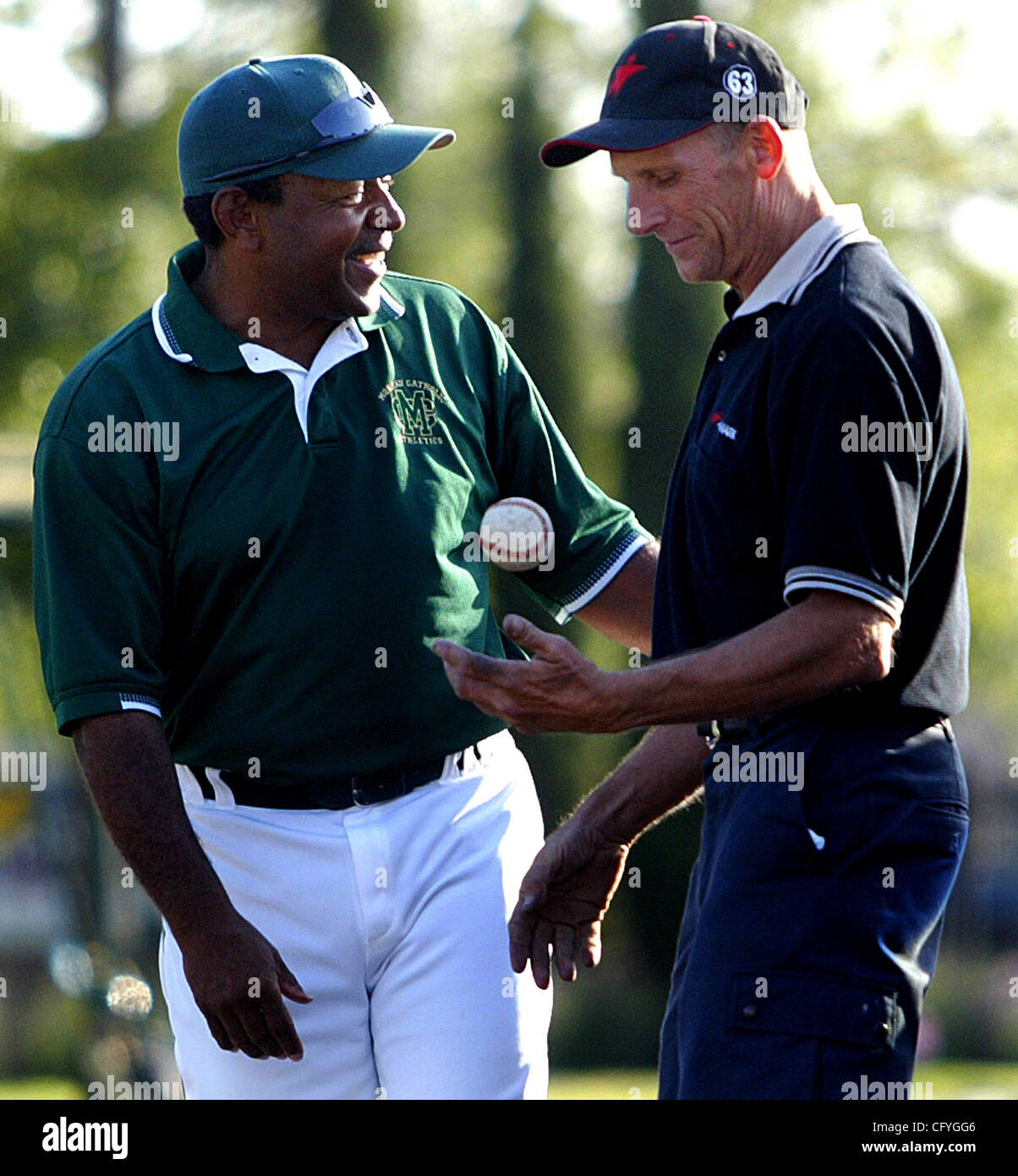 Moreau catholic baseball head coach hi-res stock photography and images ...