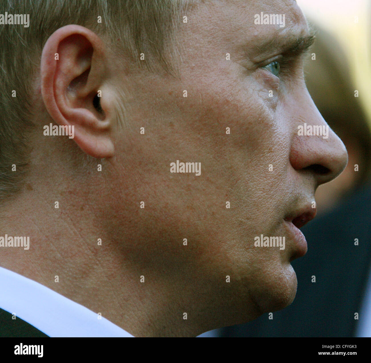Russian President Vladimir Putin while visiting Avtovaz car plant in ...