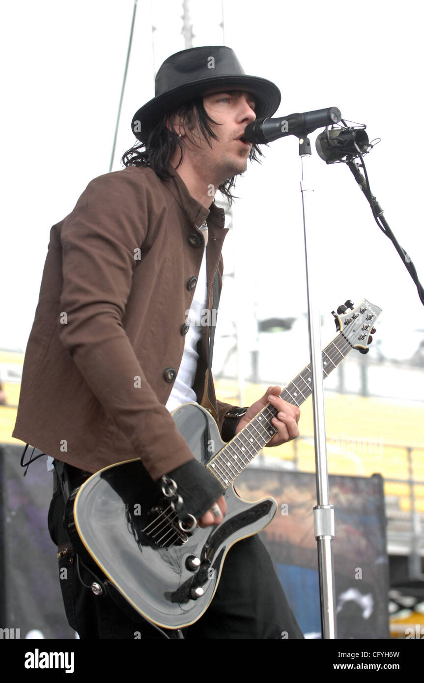 May 19, 2007 Columbus, OH; USA, Singer ADAM GONTIER of the band THREE ...
