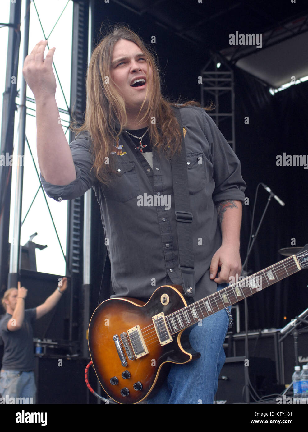Black stone cherry singer hi-res stock photography and images - Alamy