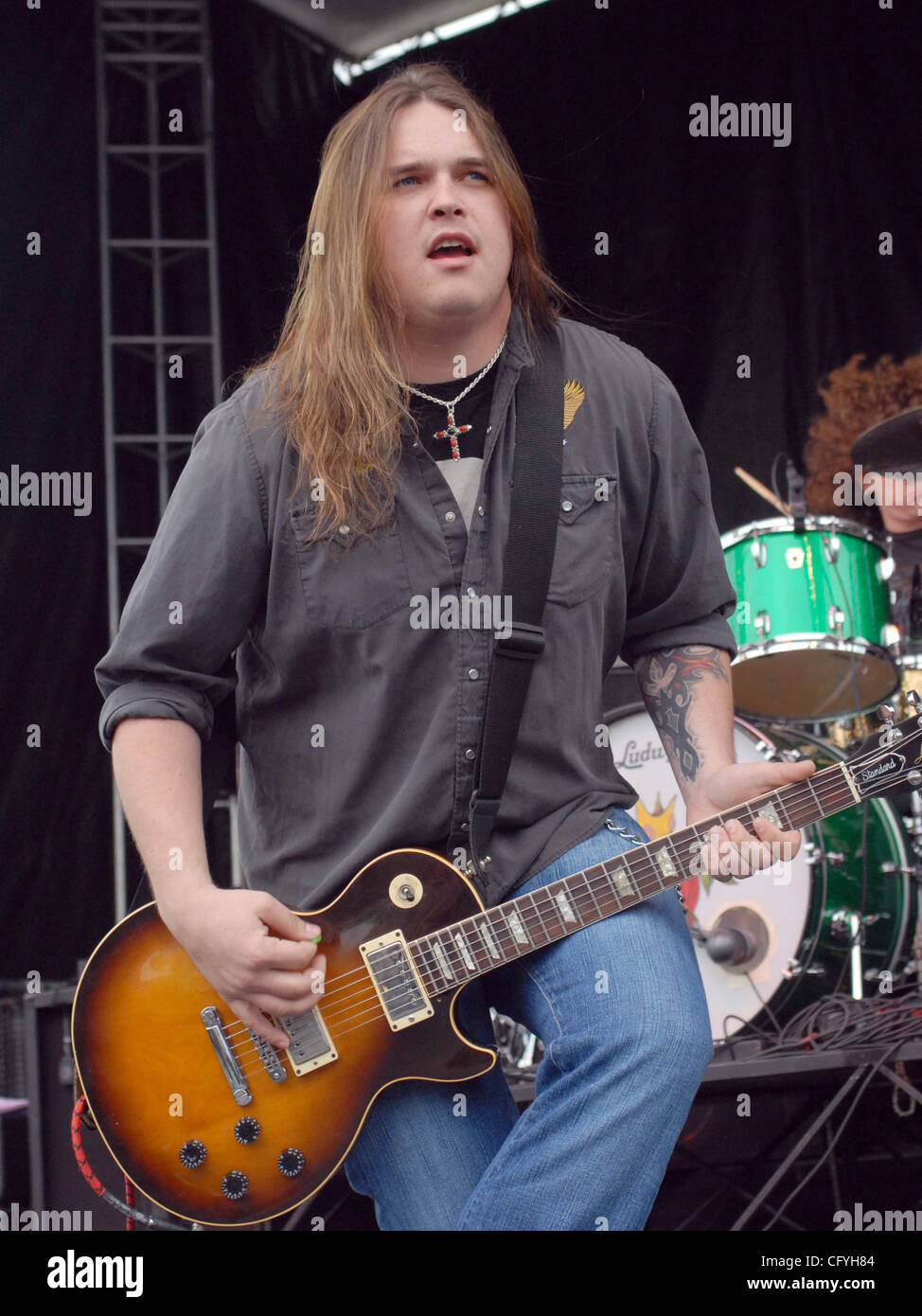 May 19, 2007 Columbus, OH; USA, Singer CHRIS ROBERTSON of the band ...