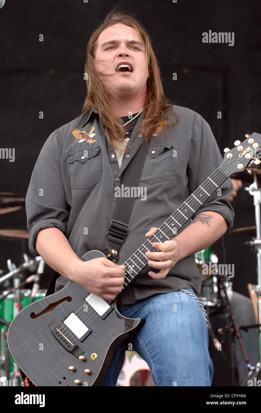 May 19, 2007 Columbus, OH; USA, Singer CHRIS ROBERTSON of the band ...
