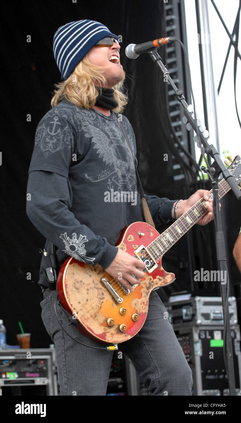 May 19, 2007 Columbus, OH; USA, Guitarist WES SCANTLIN of the band ...