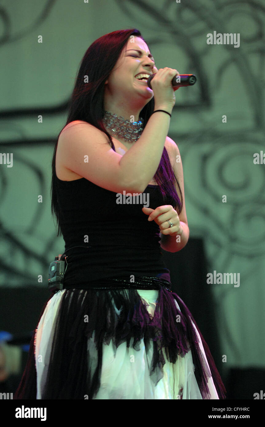 May 19, 2007 Columbus, OH; USA, Singer AMY LEE of the band EVANESCENCE ...