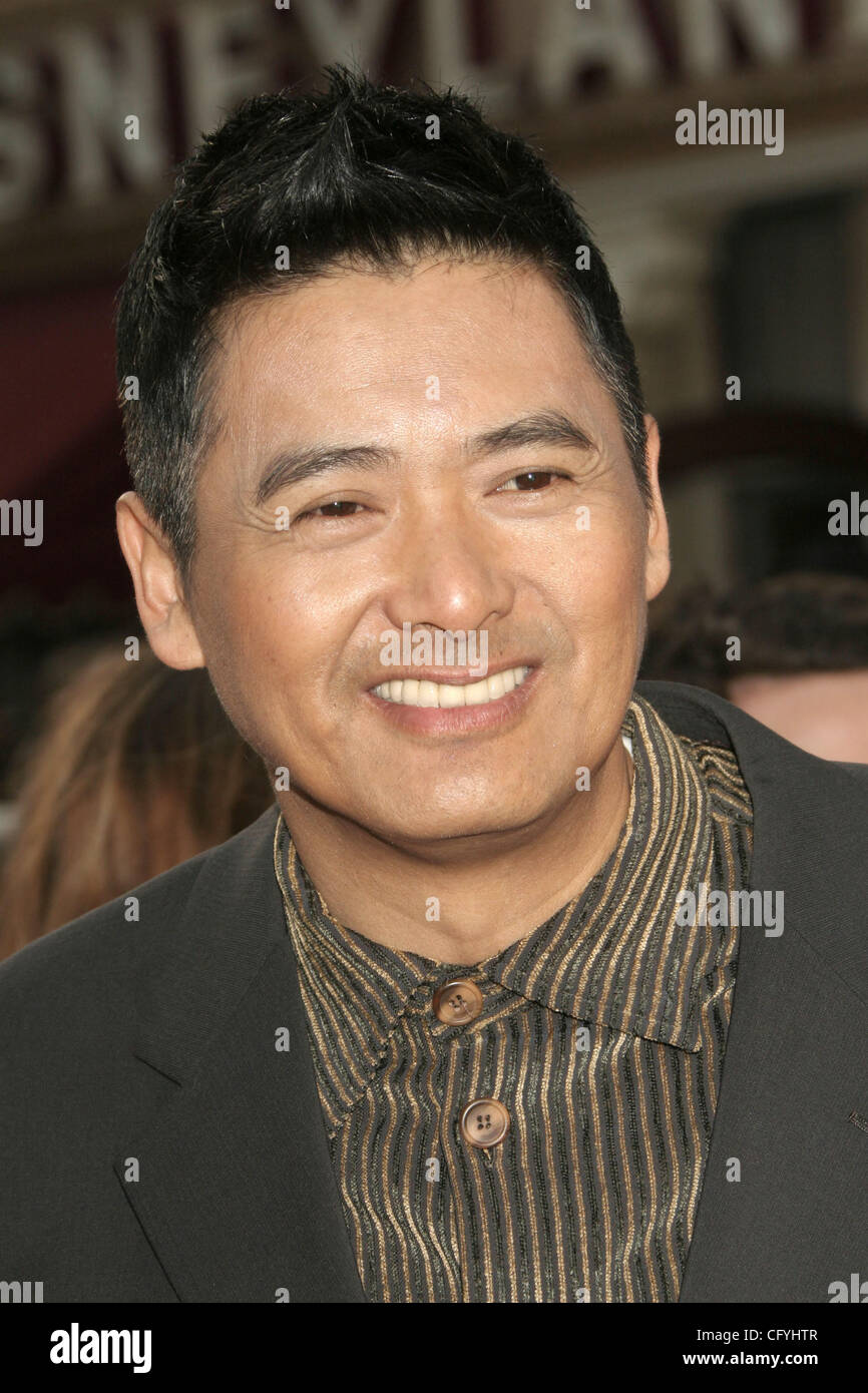 May 19, 2007; Anaheim, California, USA; Actor CHOW YUN FAT at the ...