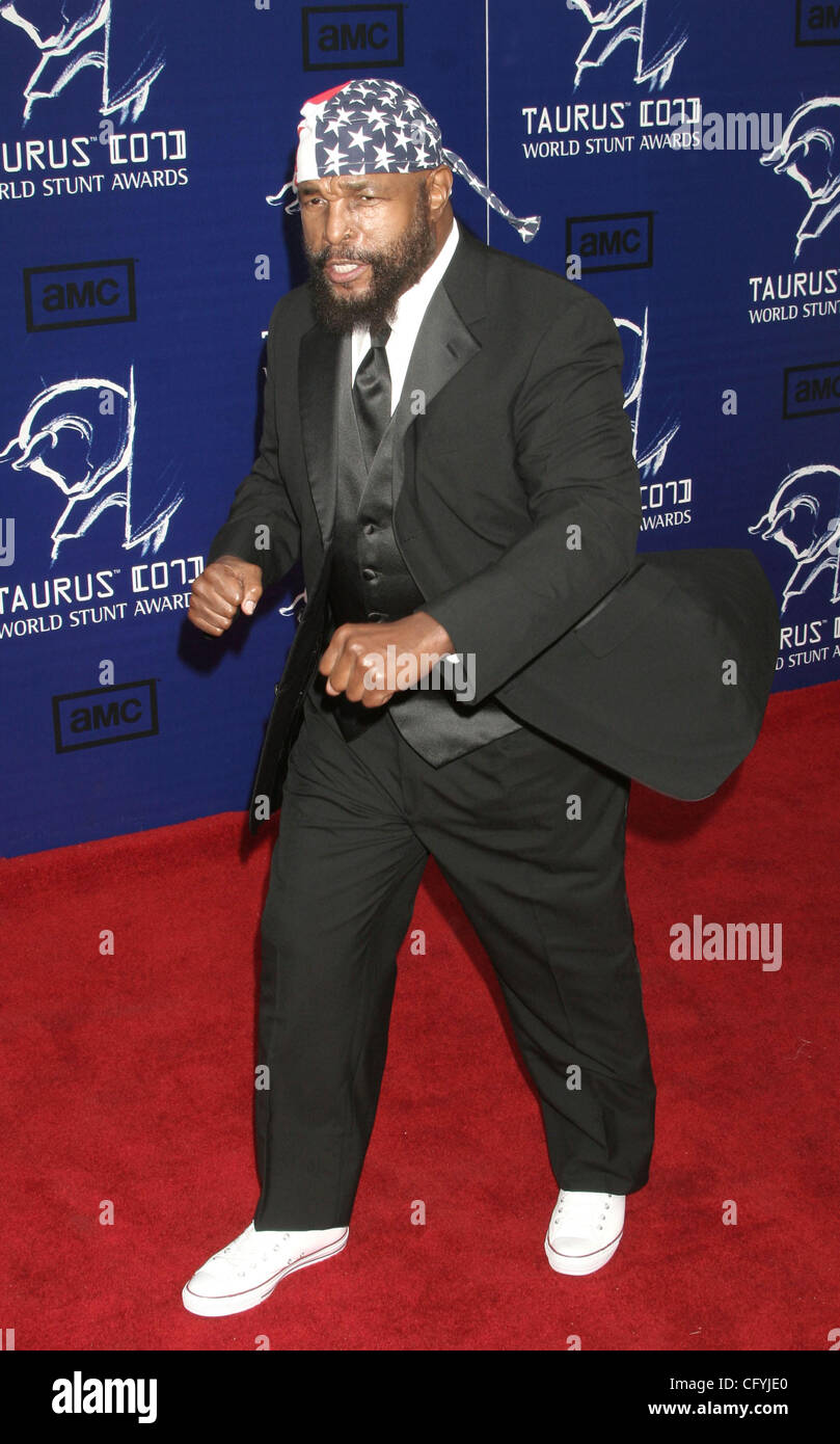 May 20, 2007; Hollywood, California, USA; Actor MR. T at the 2007 ...
