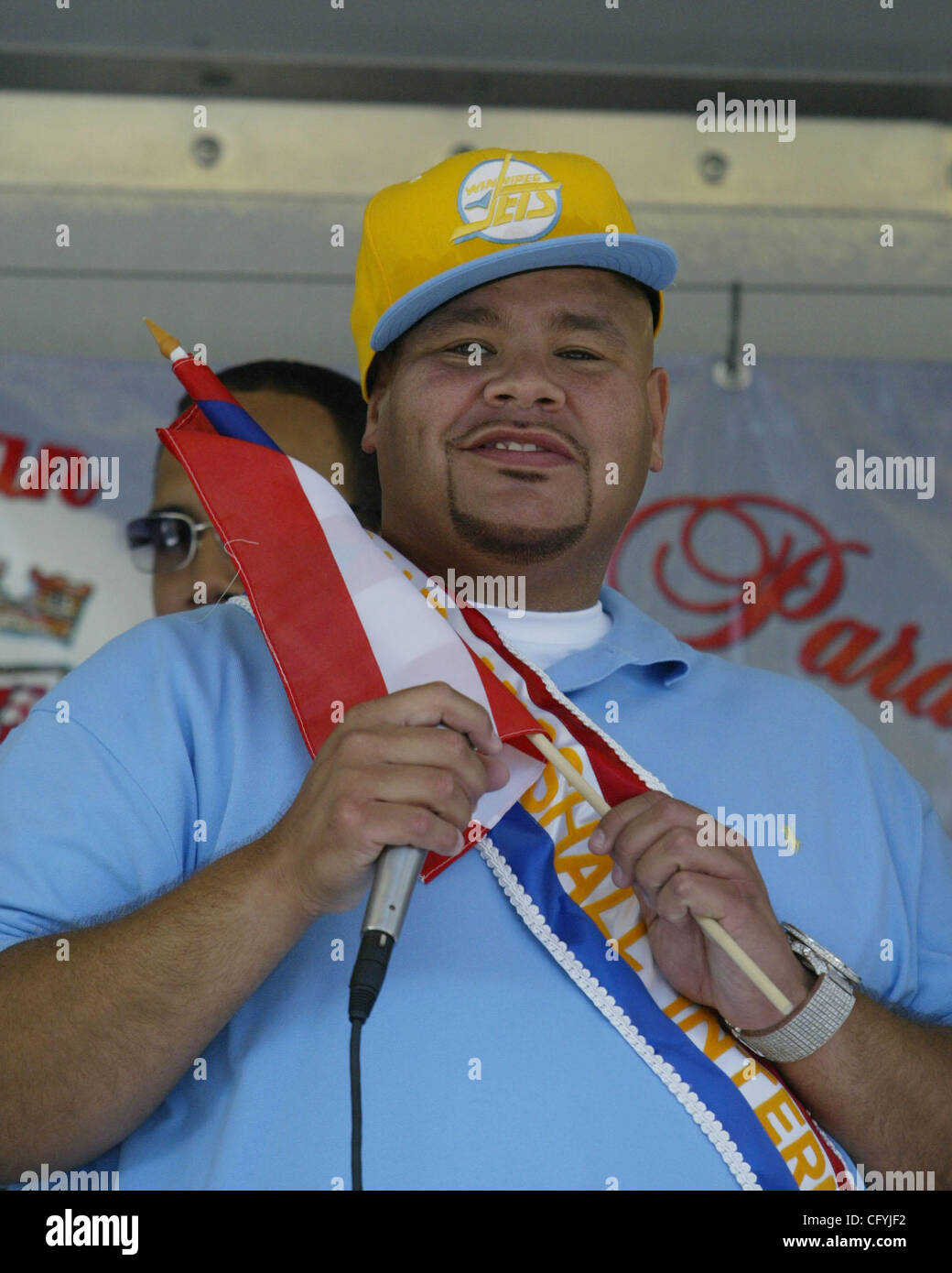 Rapper Fat Joe at the Puerto Rican day Parade along Grand Concourse in ...