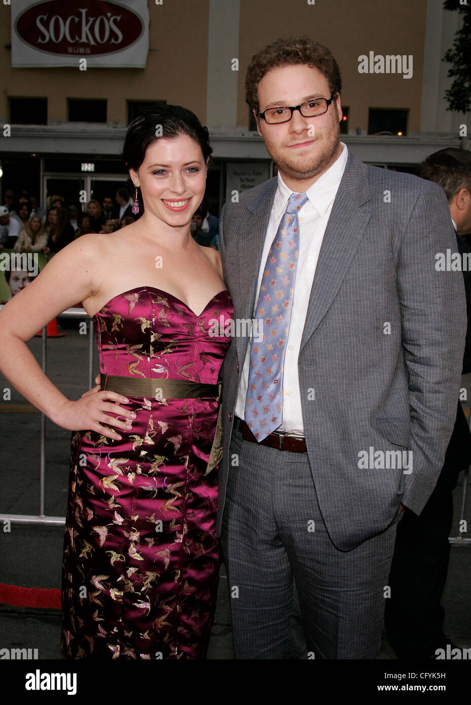 May 21, 2007 - Westwood, California, USA - Actor SETH ROGAN & DATE at ...