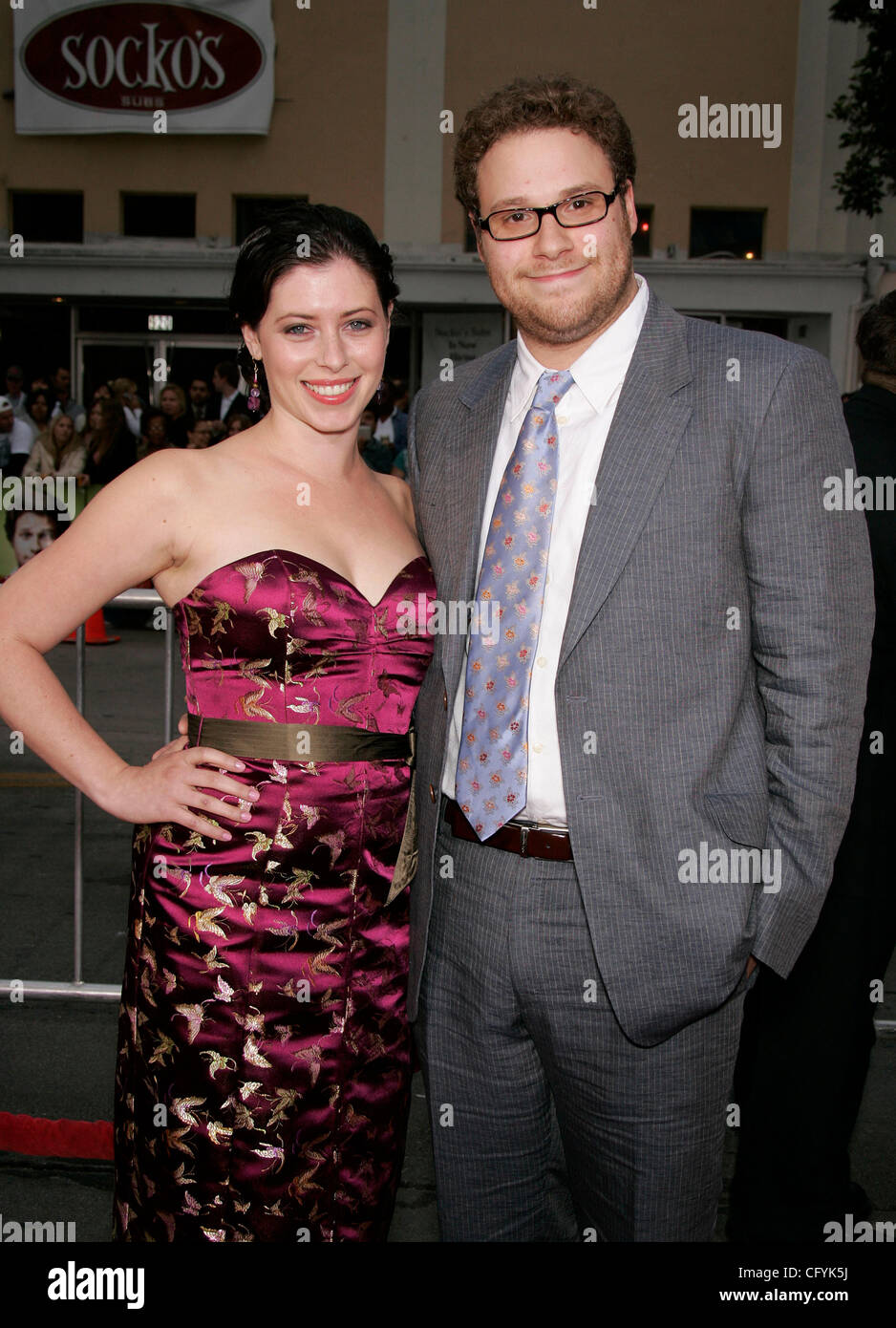 May 21, 2007 - Westwood, California, USA - Actor SETH ROGAN & DATE at ...