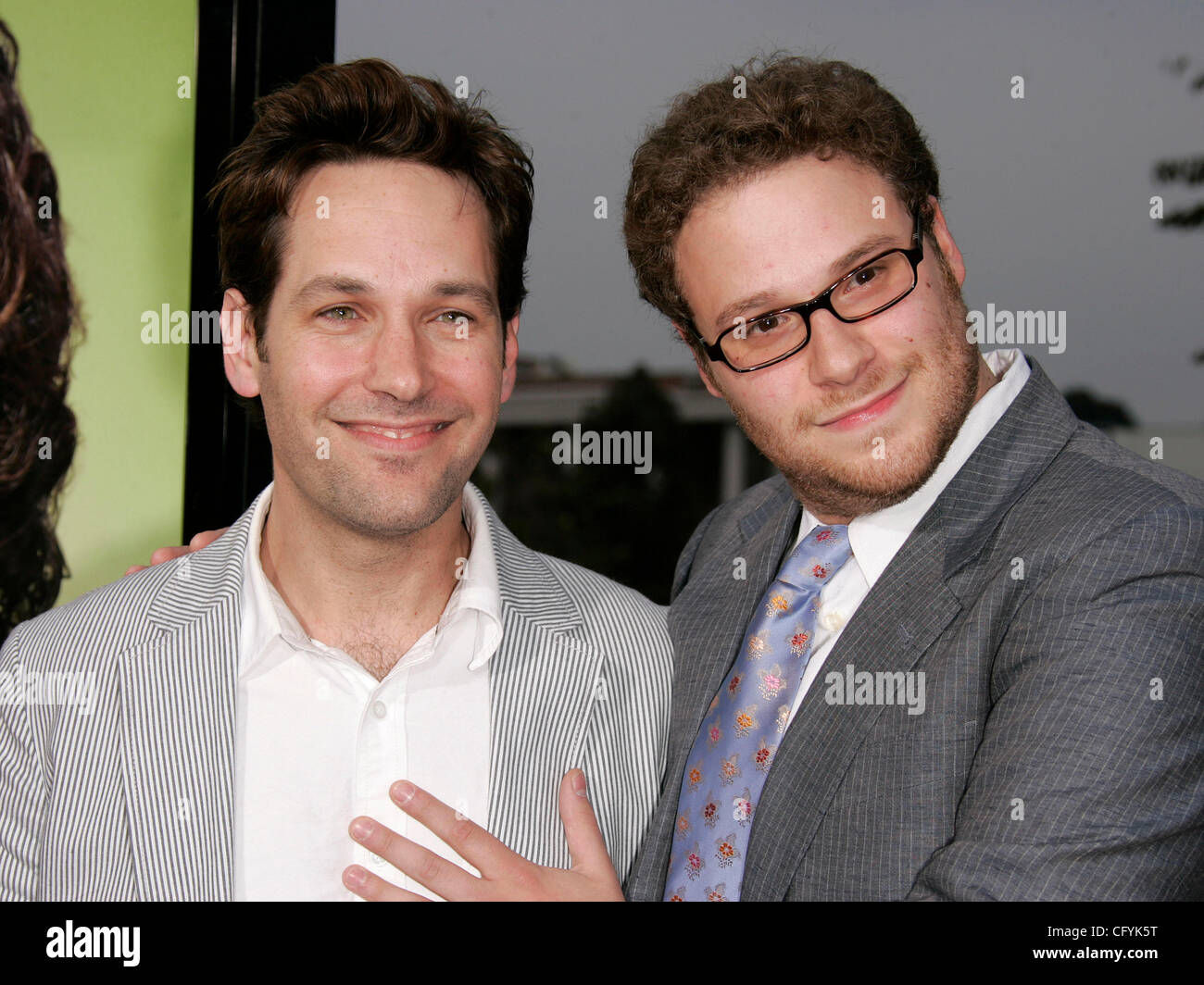 May 21, 2007 - Westwood, California, USA - Actors PAUL RUDD & SETH ...