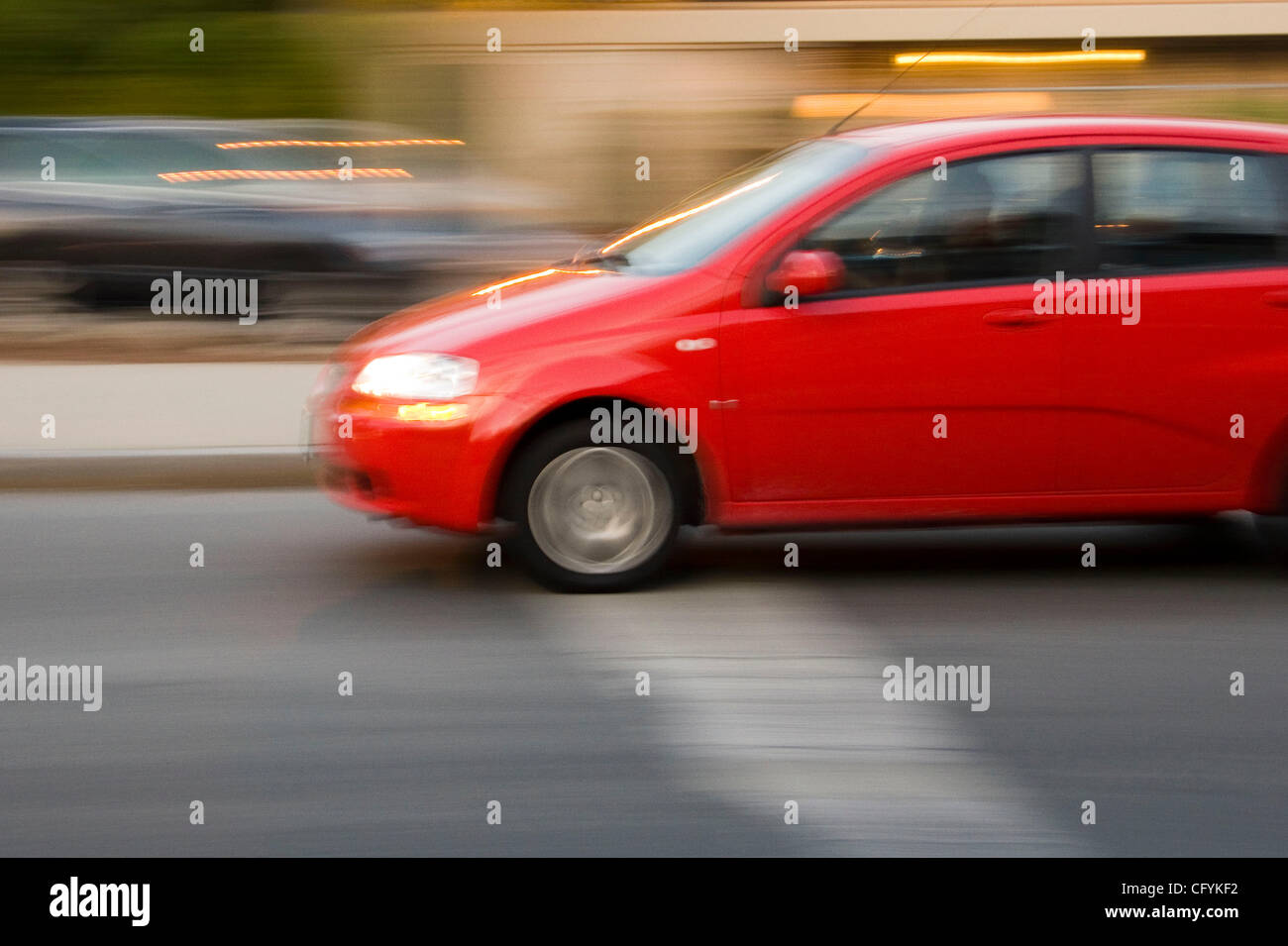 Fast cars with slow shutter speed hi-res stock photography and images ...