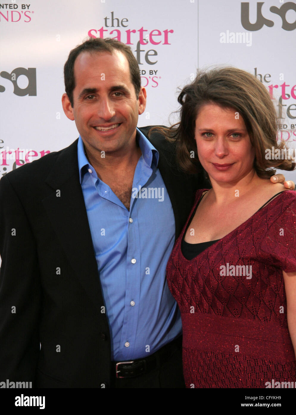 May 22, 2007 - Hollywood, CA, USA - PETER JACOBSON and his wife ...