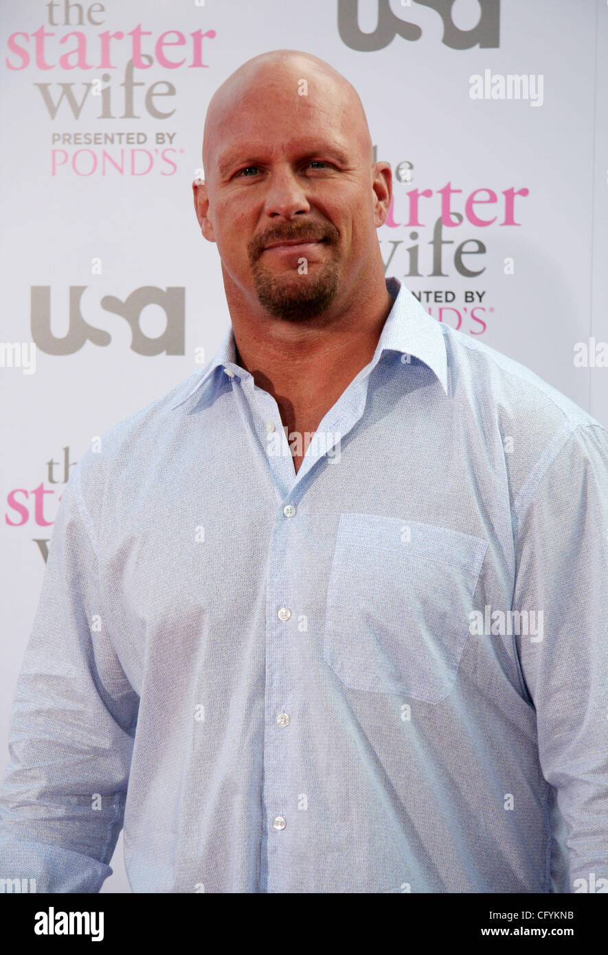 May 22, 2007 - Hollywood, CA, USA - Stone Cold STEVE AUSTIN arriving at ...