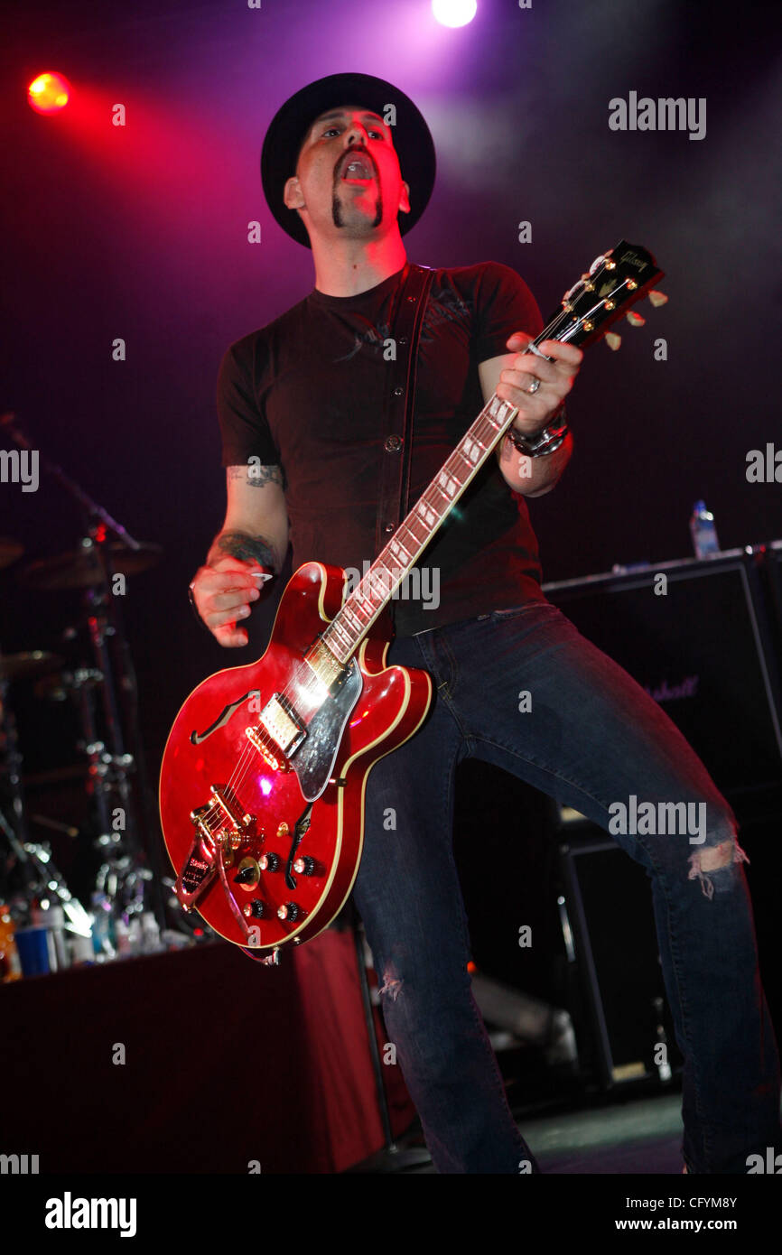 Velvet Revolver performing at The Nokia Theater on May 22, 2007. Band ...