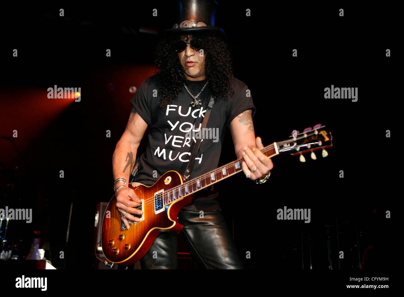 Velvet Revolver performing at The Nokia Theater on May 22, 2007. Band ...