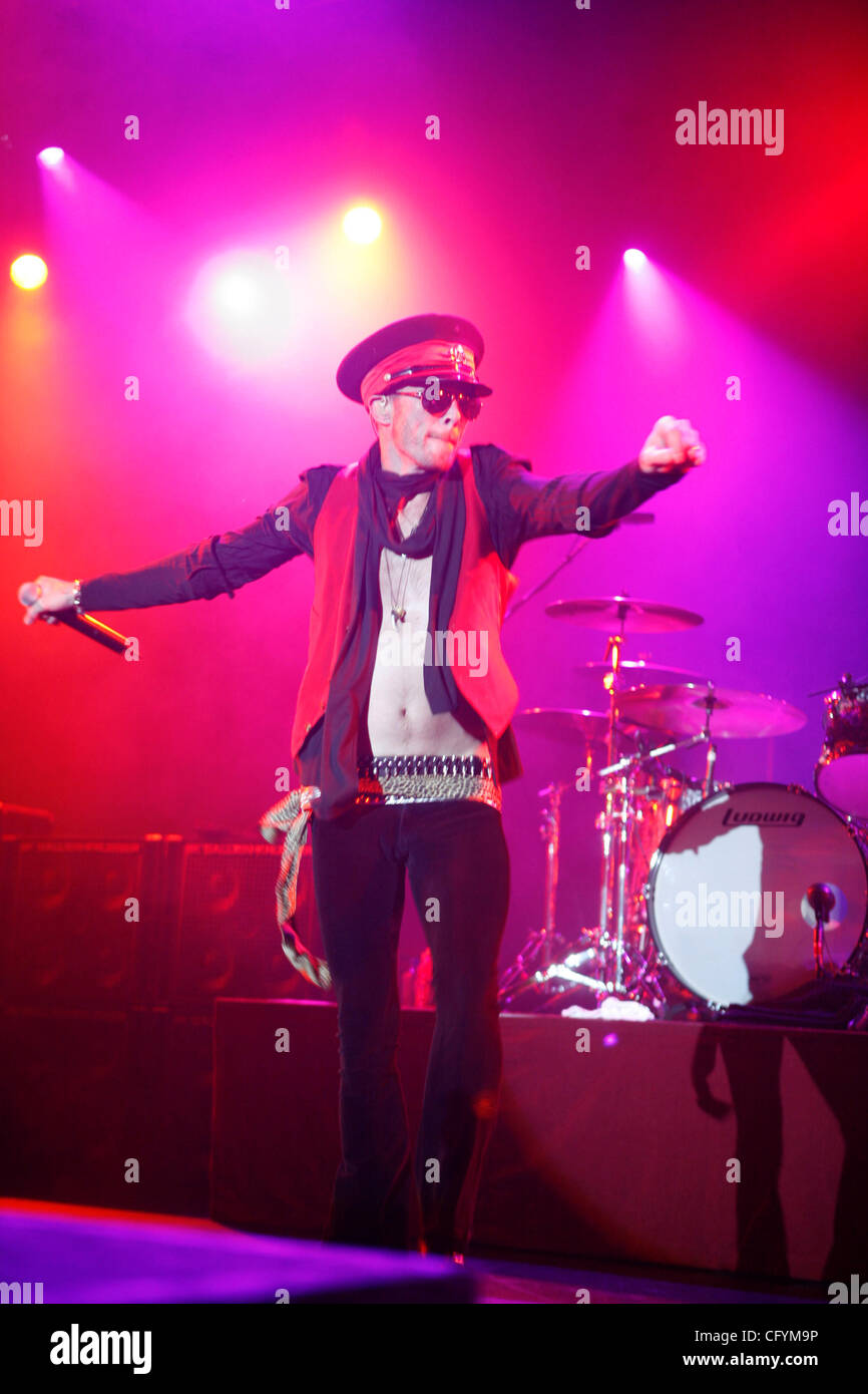 Velvet Revolver performing at The Nokia Theater on May 22, 2007. Band ...