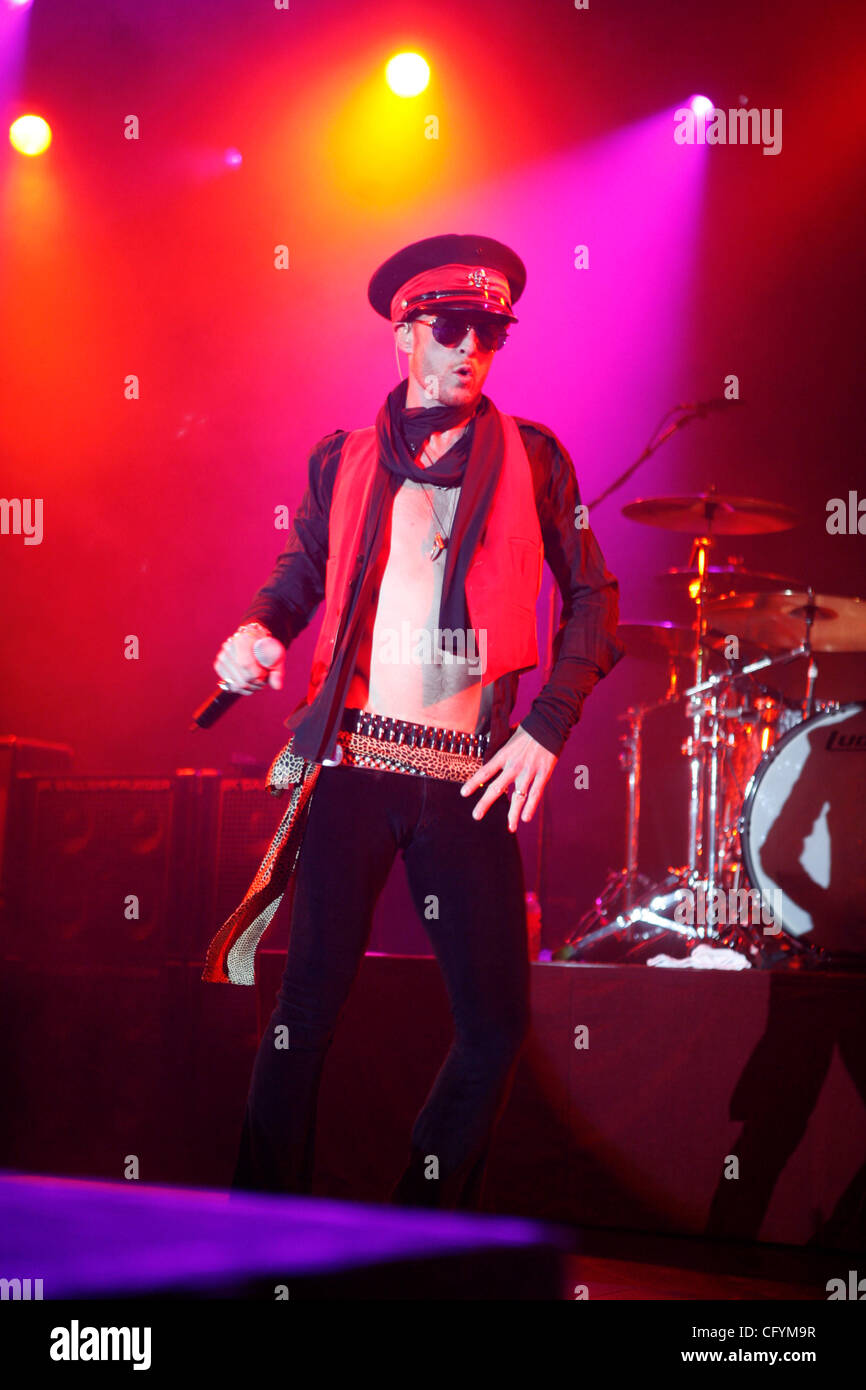 Velvet Revolver performing at The Nokia Theater on May 22, 2007. Band ...