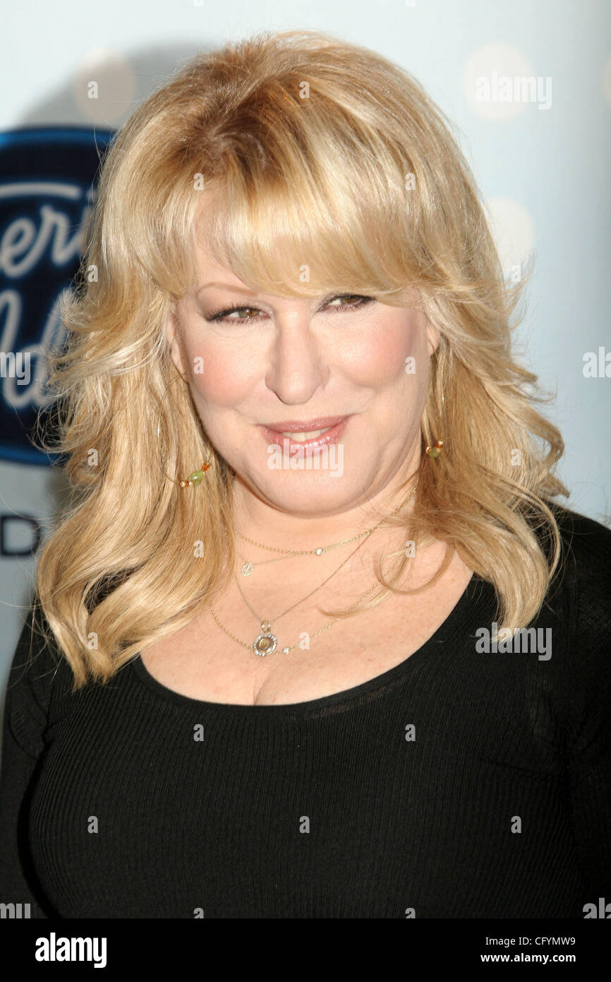 May 23, 2007; Hollywood, California, USA; Singer/Actress BETTE MIDLER ...