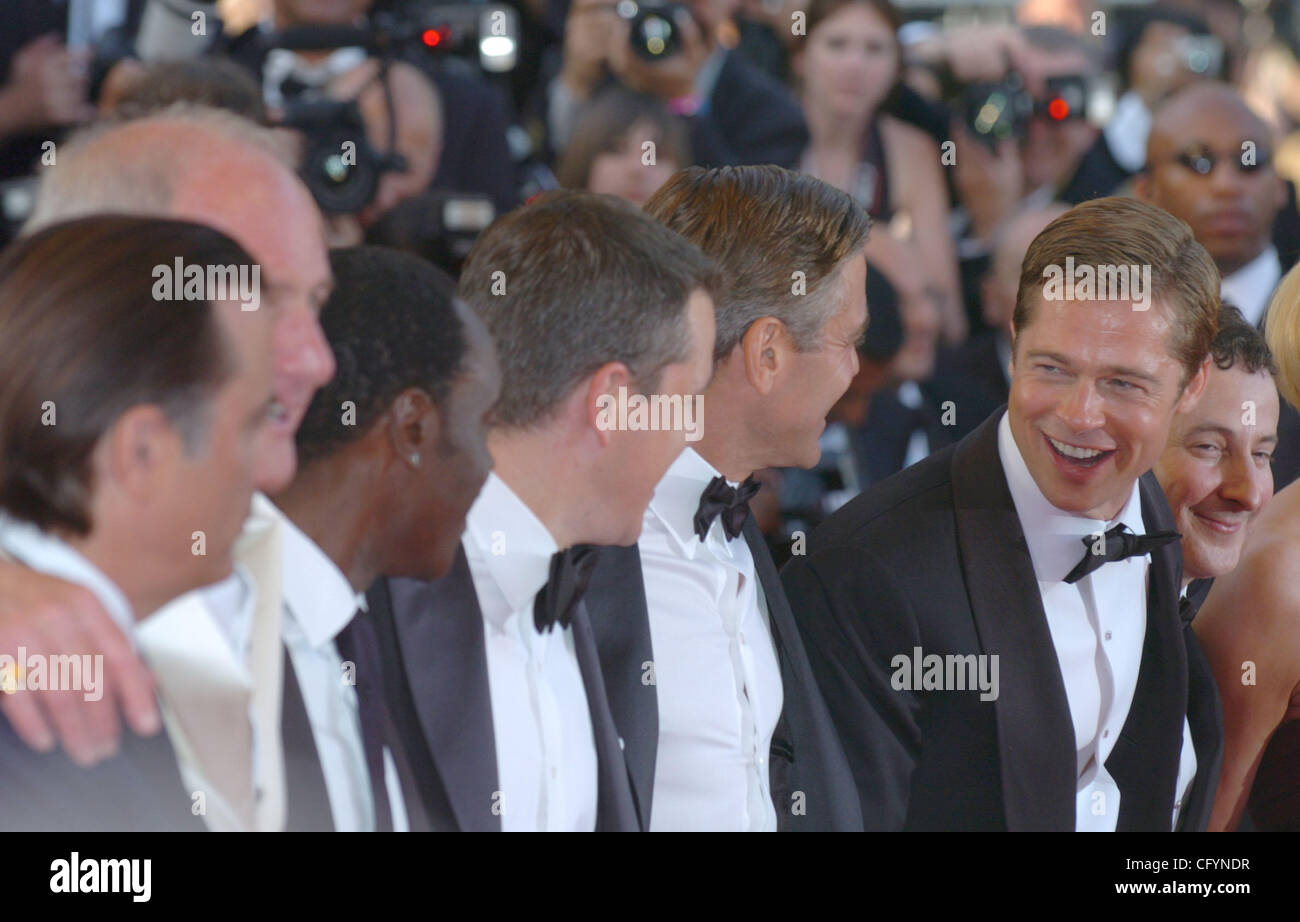 Andy Garcia, producer Jerry Weintraub, Don Cheadle, Matt Damon, George ...