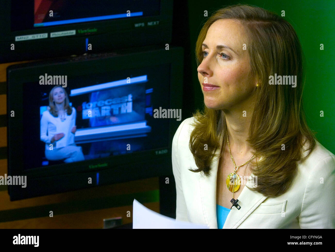 ATLANTA, GA - MAY 26: Dr. Heidi Cullen host of "The Climate Code" on ...