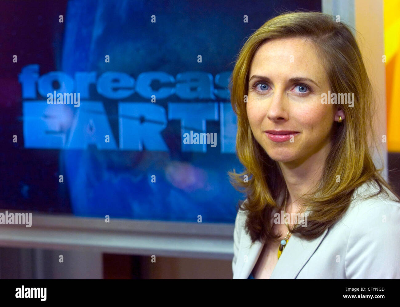 ATLANTA, GA - MAY 26: Dr. Heidi Cullen host of "The Climate Code" on The Weather Channel in ...