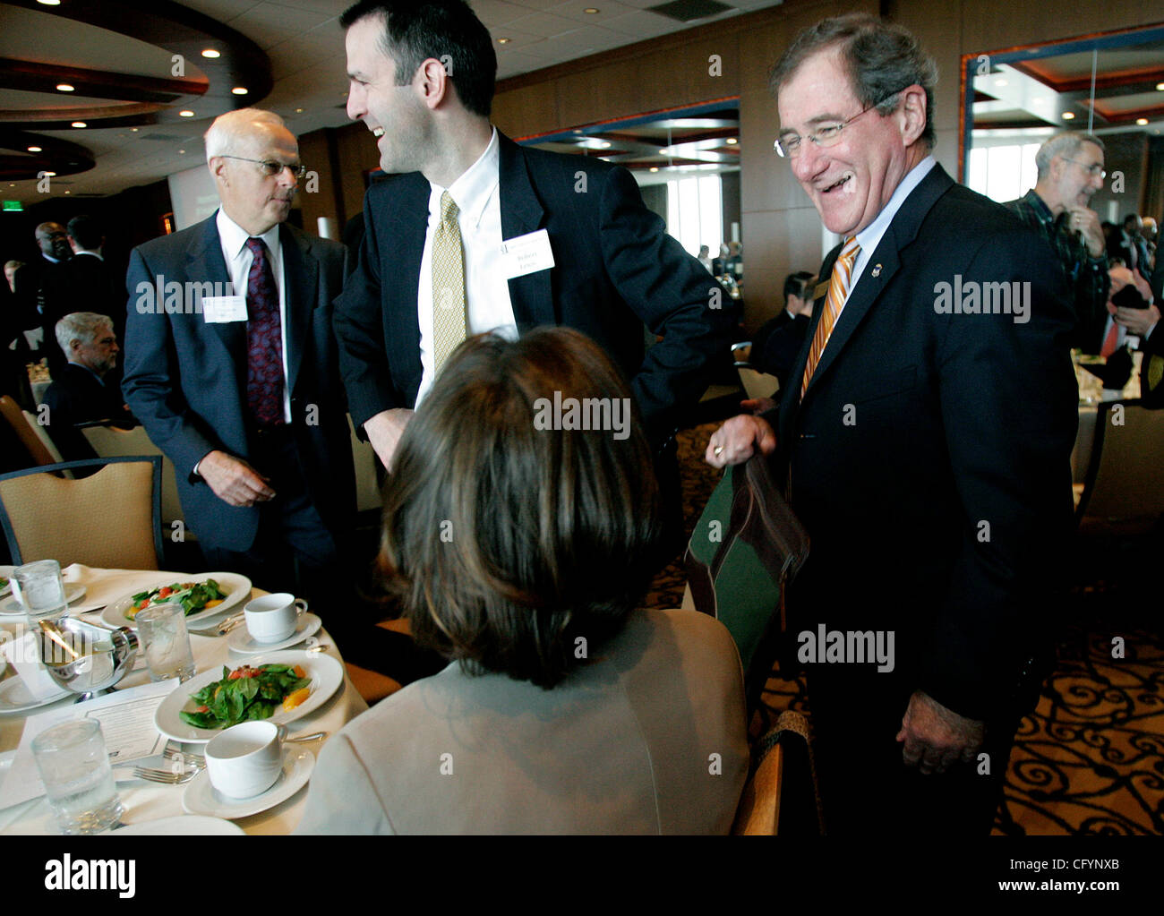 May 24, 2007 - Minneapolis, MN - Tom Heffelfinger, far right, the ...