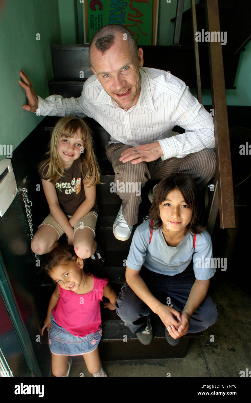 May 26, 2007; Silverlake, Victoria, USA; Red Hot Chili Peppers' Flea ...