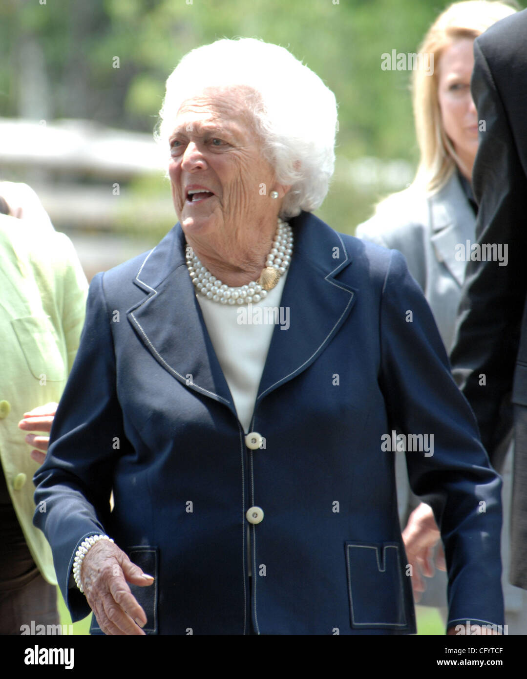 May 31, 2007 Charlotte, NC; USA, Former First Lady BARBARA BUSH attends ...