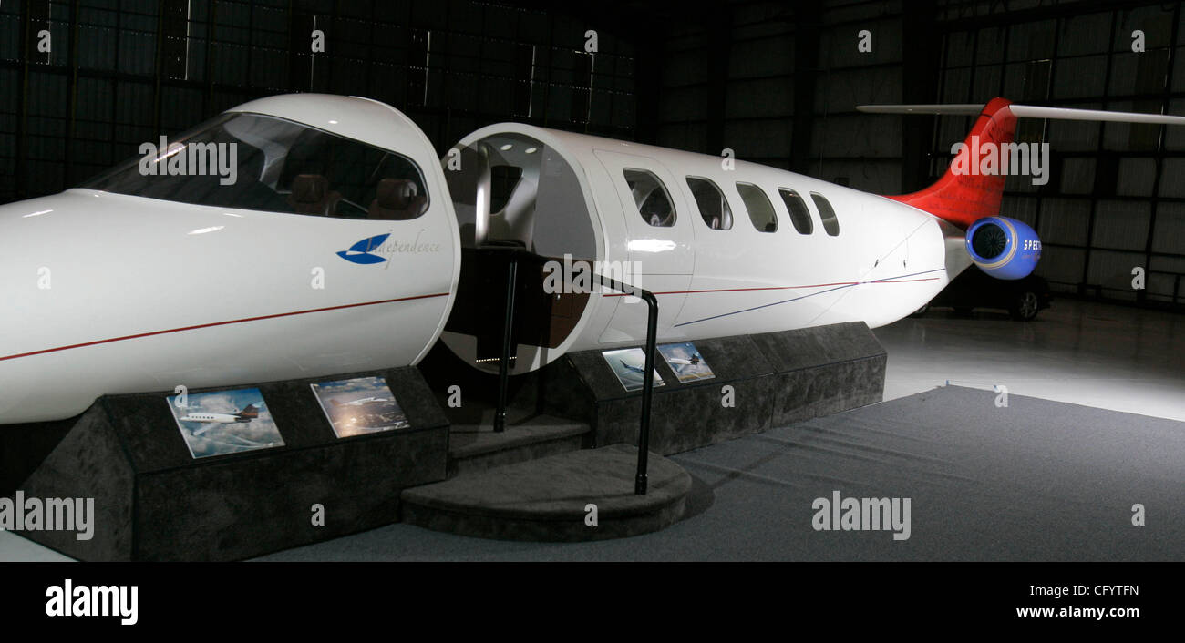 May 31, 2007, Carlsbad, California, USA This is the new business jet ...