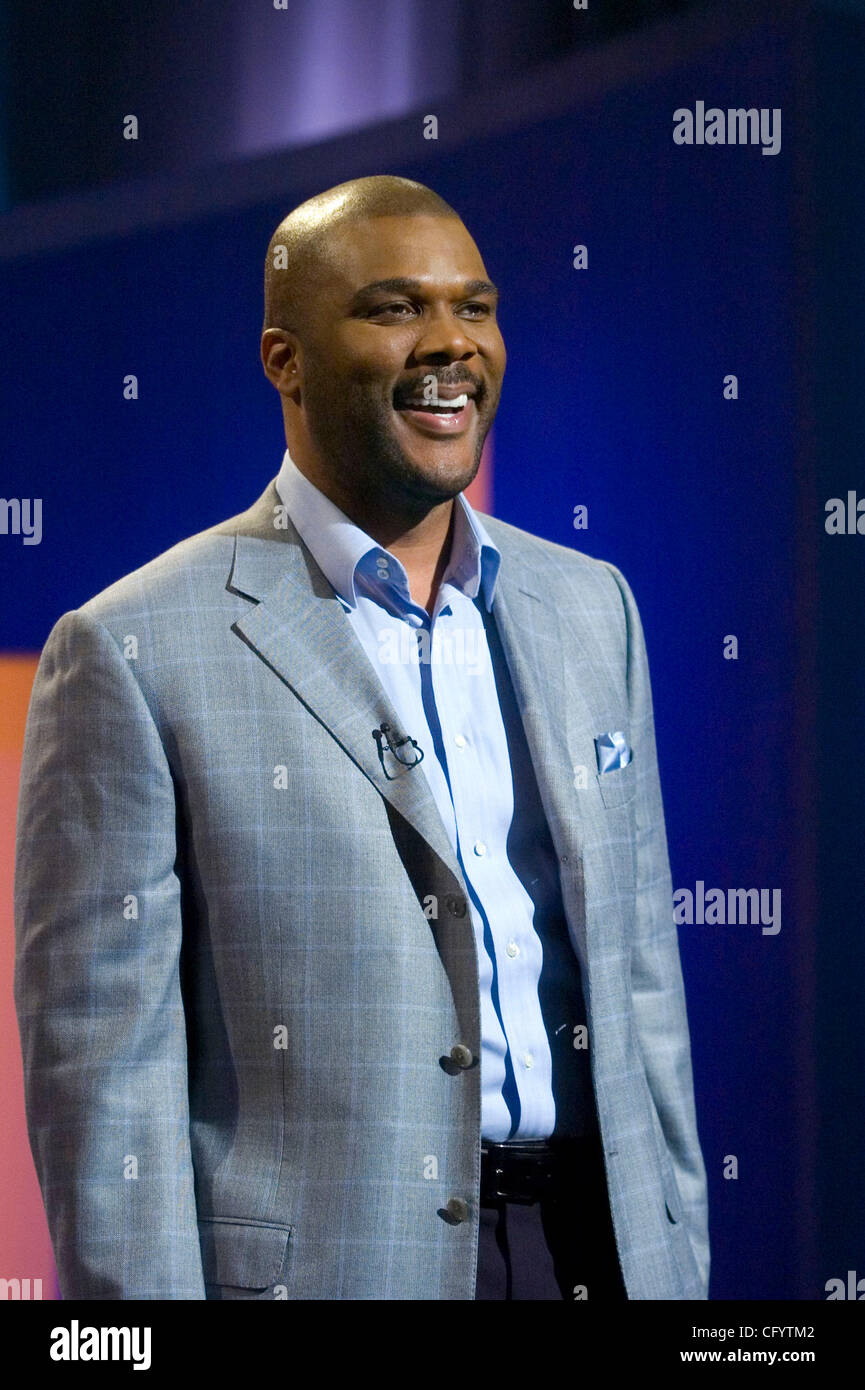 ATLANTA, GA - MAY 31: Actor-director Tyler Perry on the set of his ...