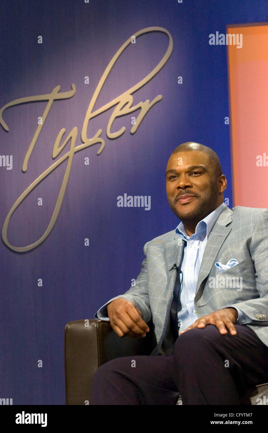 ATLANTA, GA - MAY 31: Actor-director Tyler Perry on the set of his ...