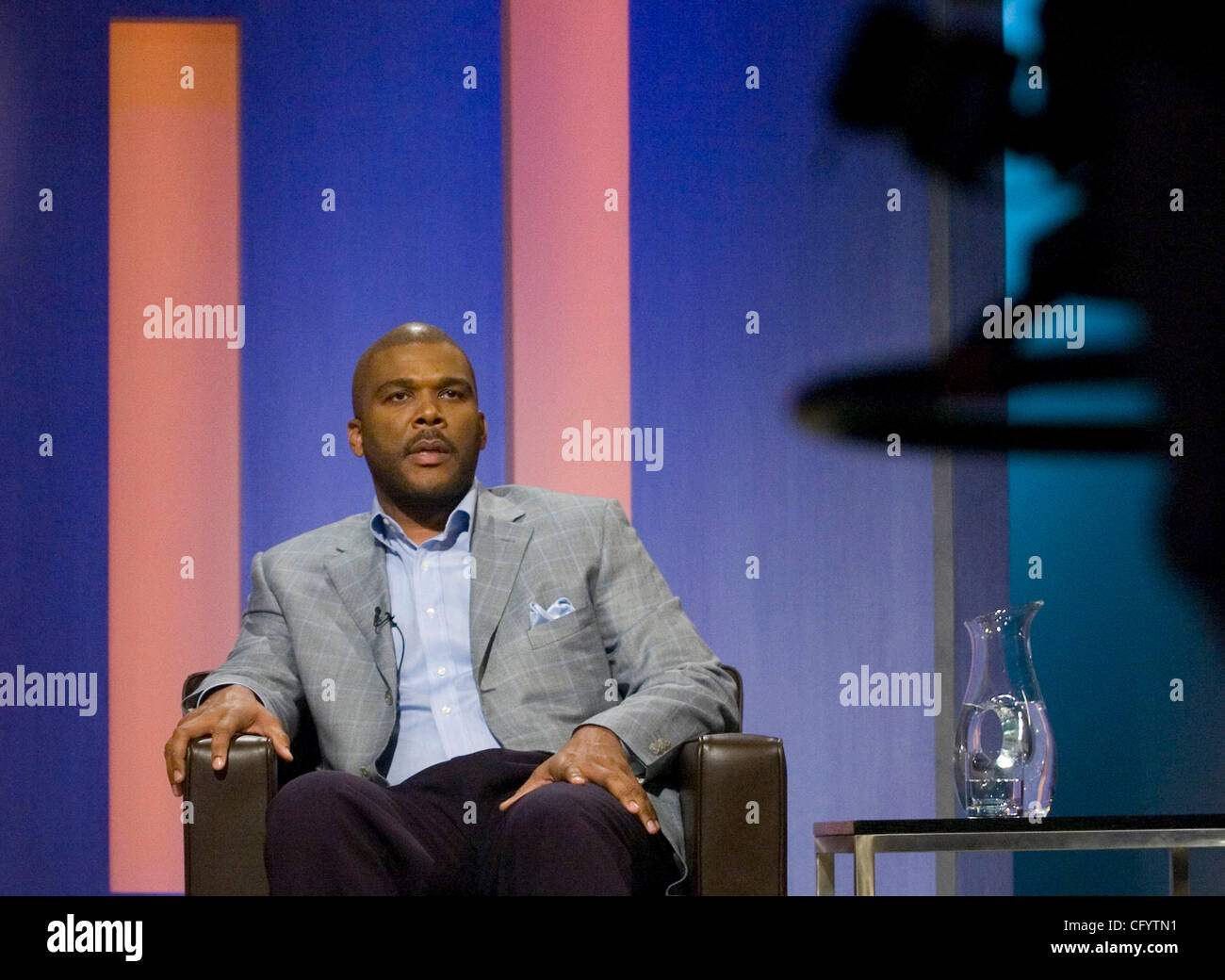 ATLANTA, GA - MAY 31: Actor-director Tyler Perry on the set of his ...