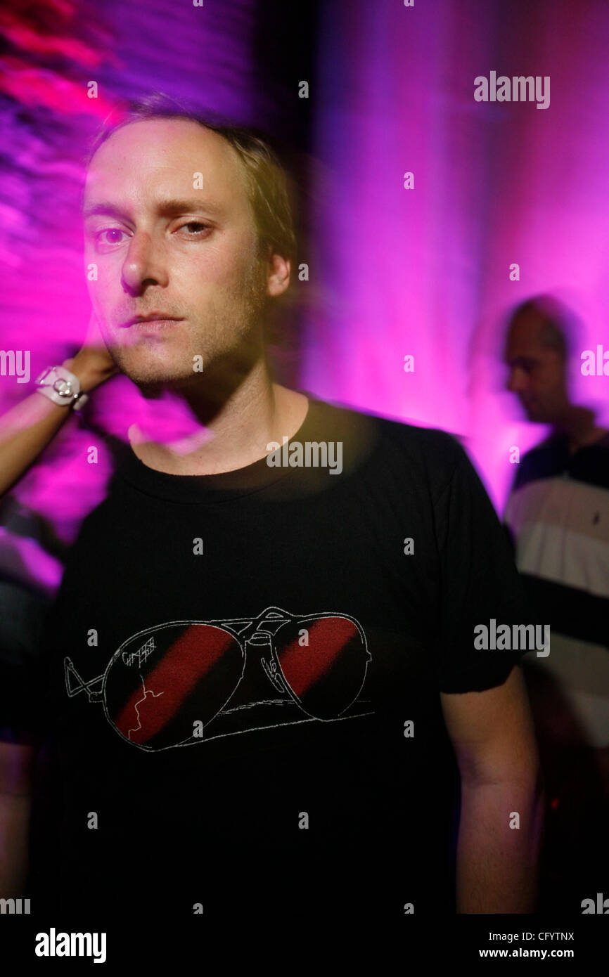 DJ Michael Mayer who was spinning house/techno beats at Cielo in the ...