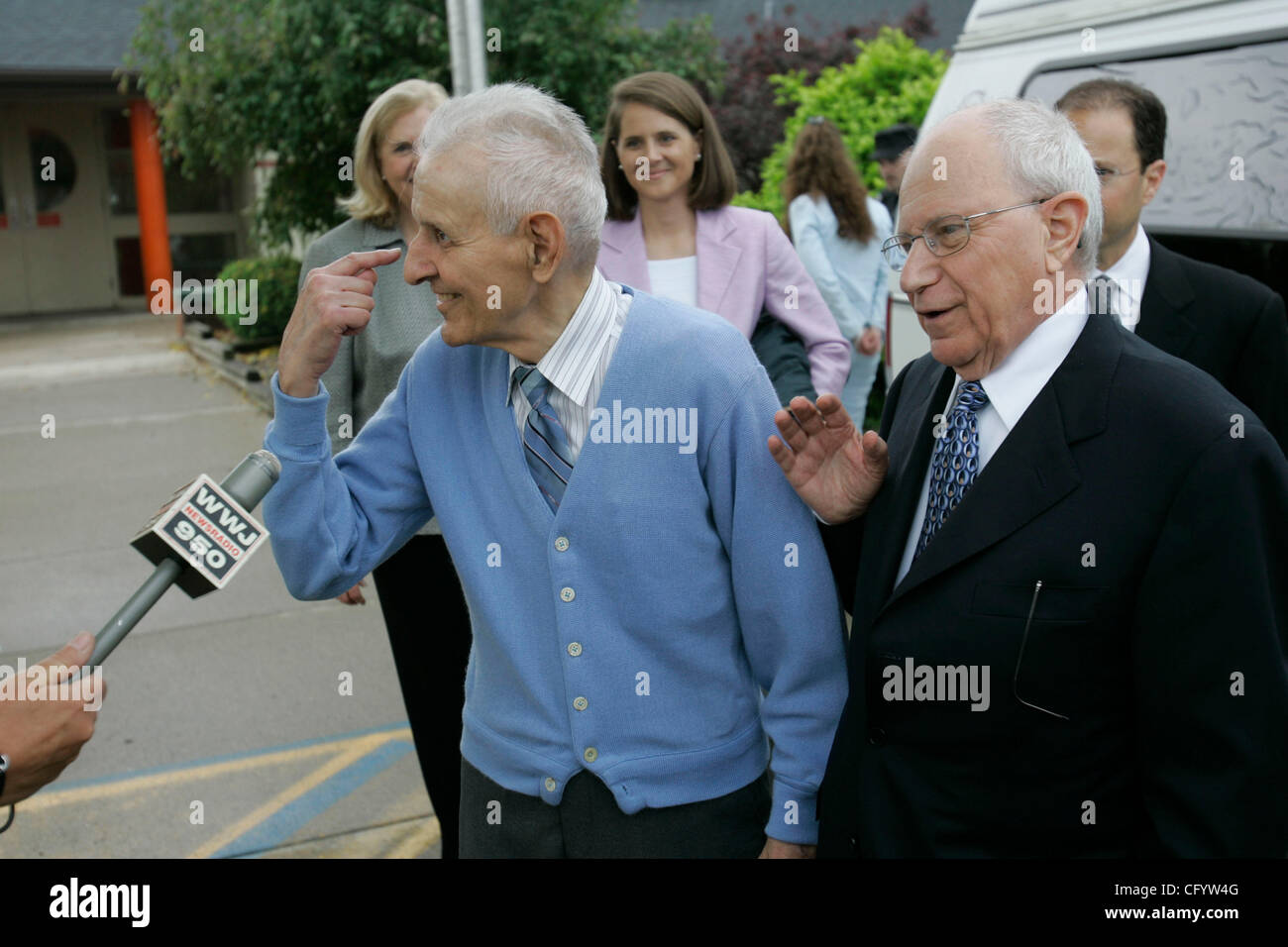 Dr. Jack Kevorkian is released from the Lakeland Correctional Facility ...