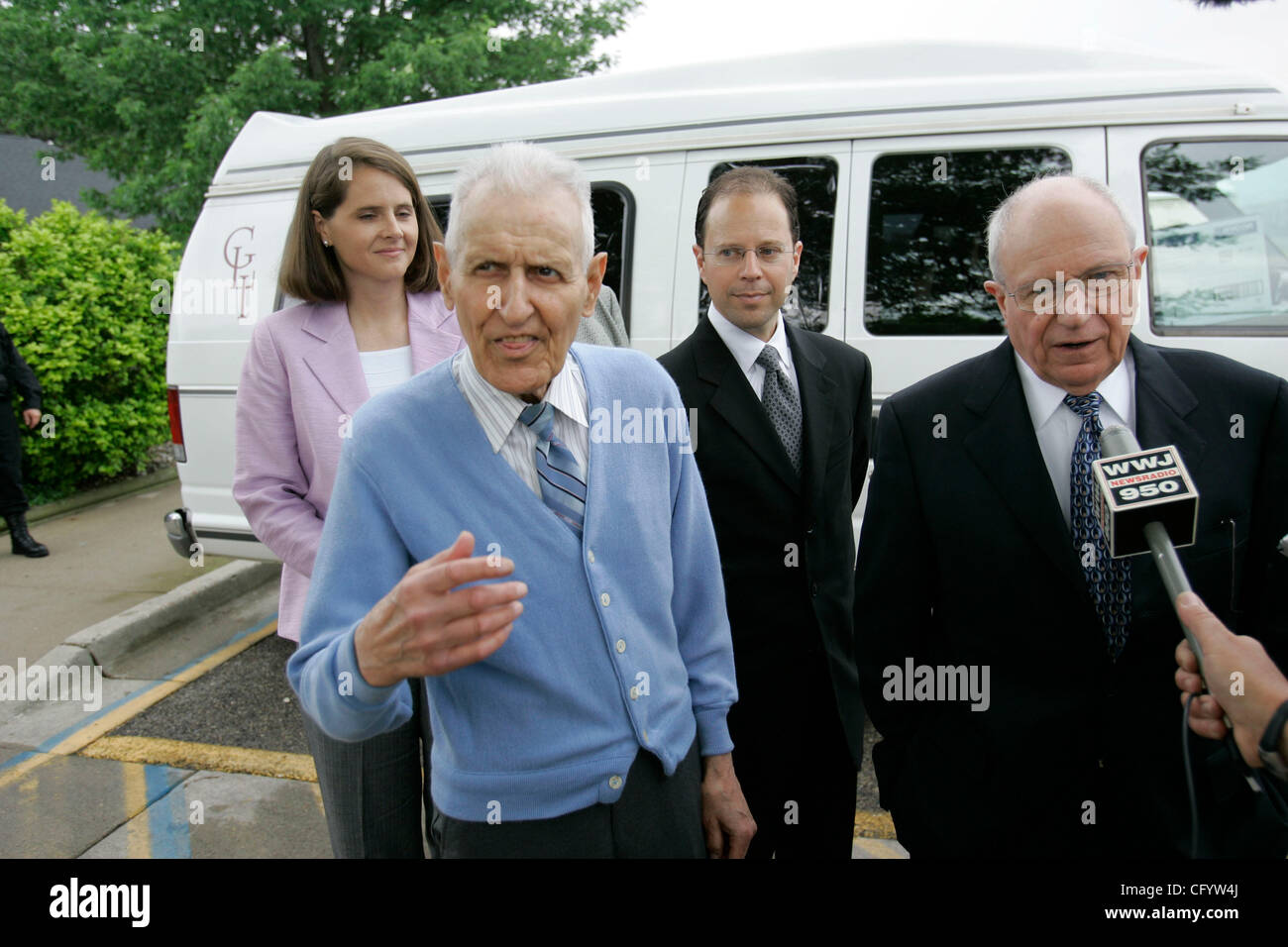 Dr. Jack Kevorkian is released from the Lakeland Correctional Facility ...