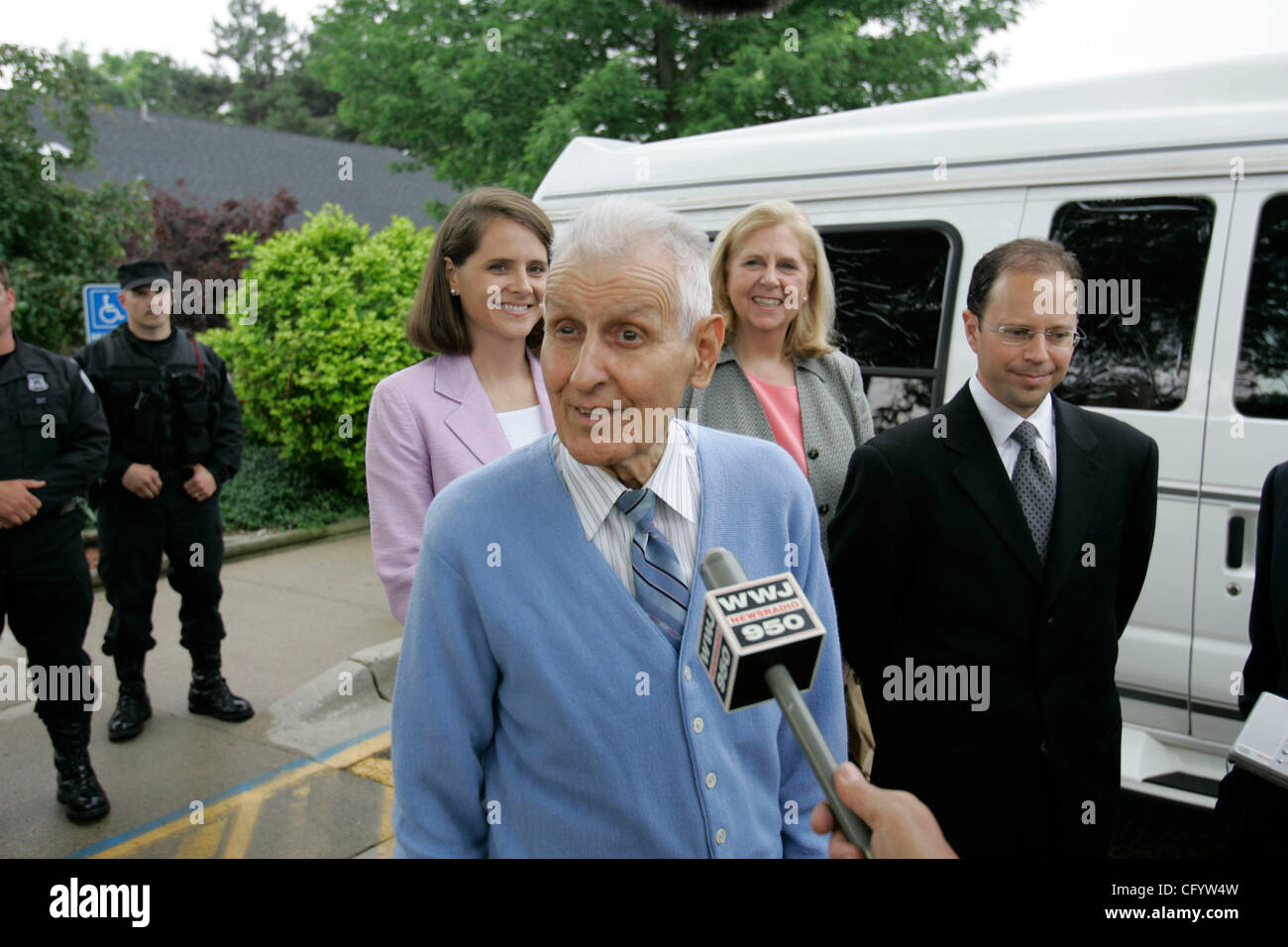 Dr. Jack Kevorkian is released from the Lakeland Correctional Facility ...