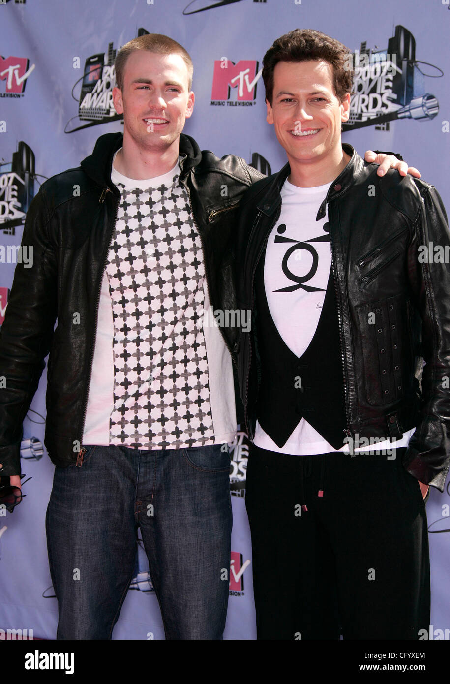 Jun 1, 2007 - Hollywood, California, USA - Actors CHRIS EVANS & IOAN ...