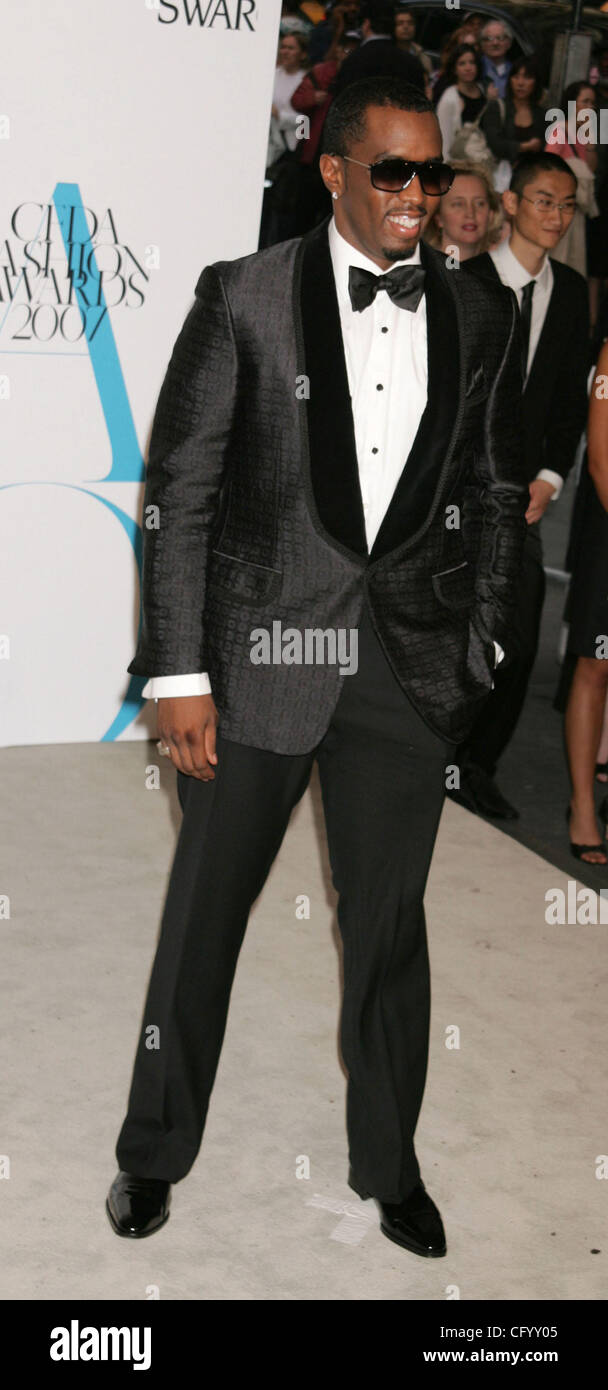 Jun 04, 2007 - New York, NY, USA - Hip hop artist SEAN COMBS at the ...